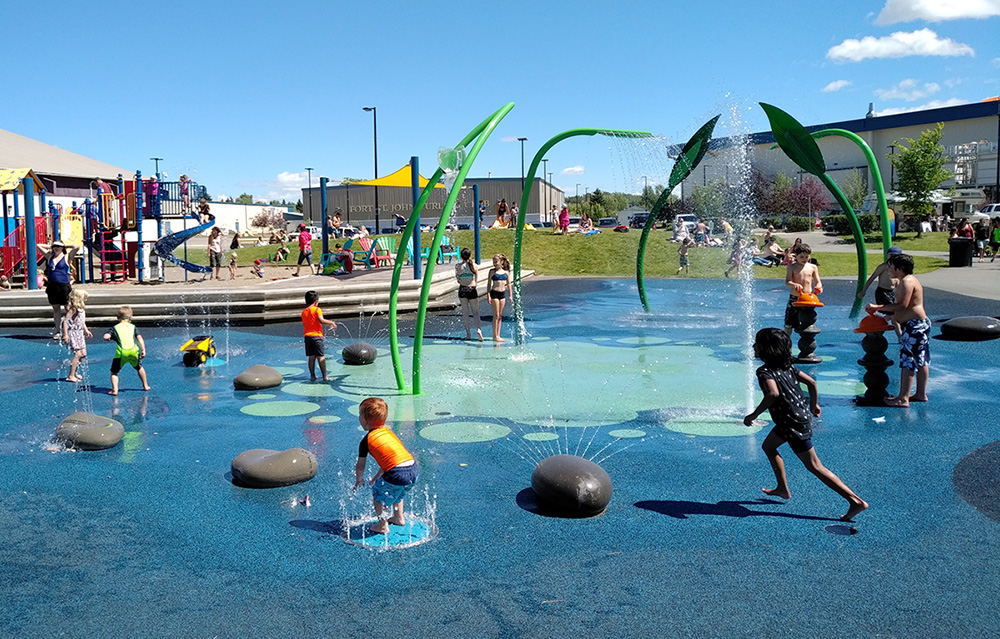 Rotary Spray Park, Fort St. John, BC - Parkworks